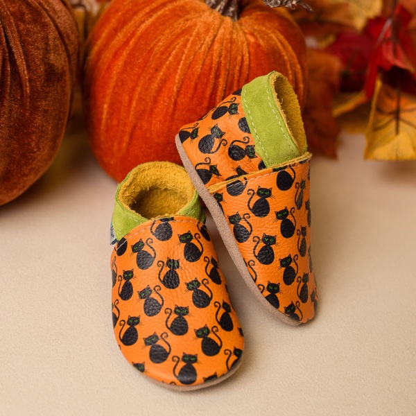 Handmade Leather Baby Shoes | Inch Blue