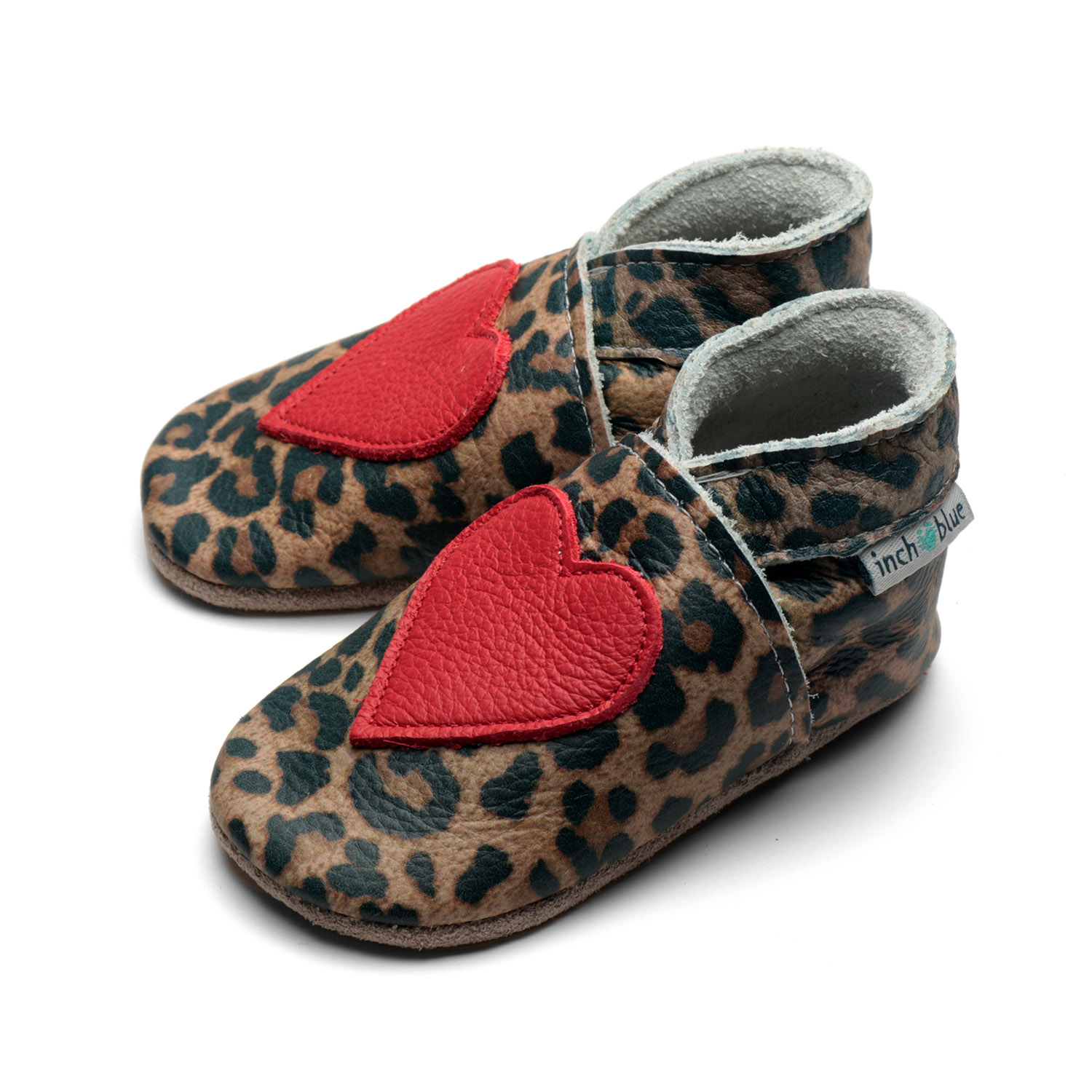 Love Leopard | Baby Leopard Shoes | Inch Blue