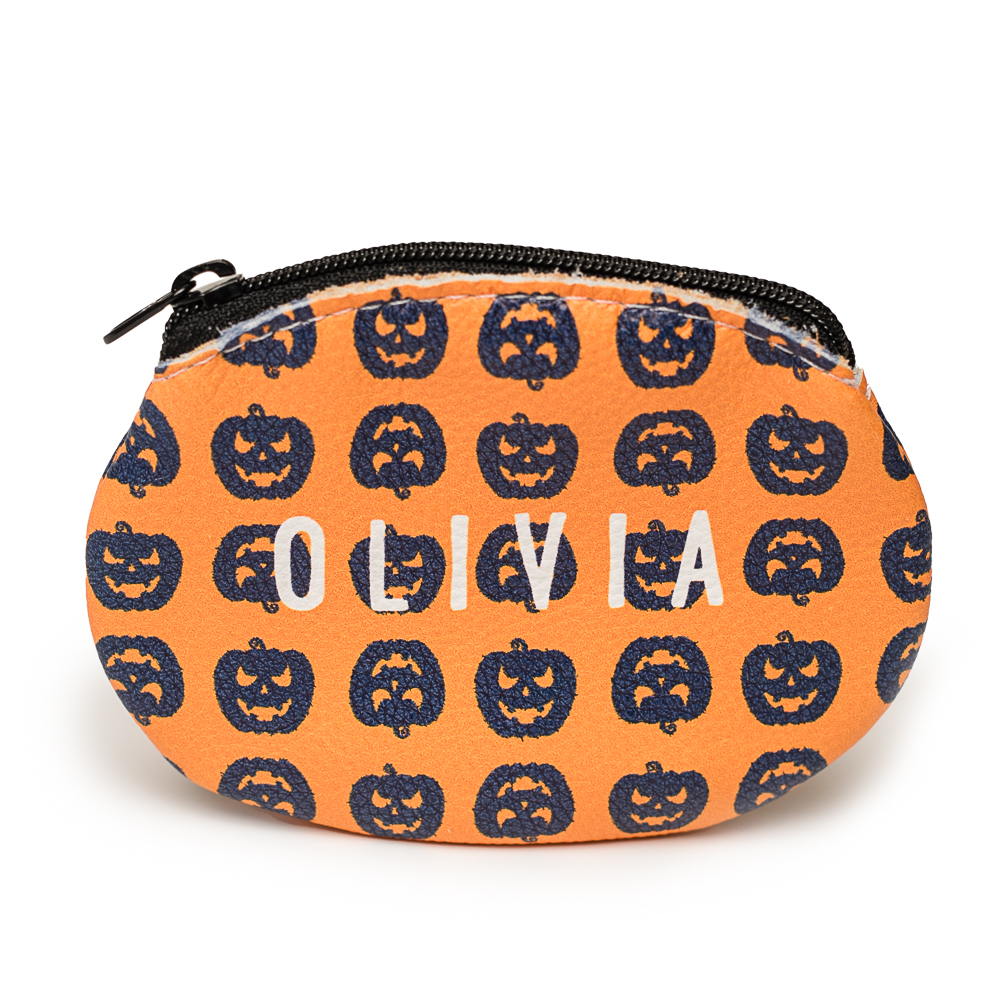 Pumpkin Purse | Kids Halloween Purse | Inch Blue